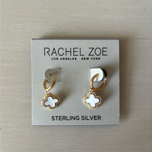 Rachel Zoe | Jewelry | Nwt Rachel Zoe Sterling Silver 4k Gold Plated ...